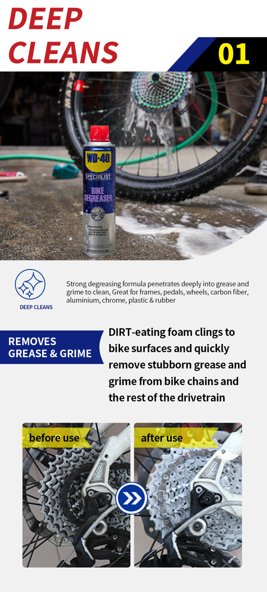 WD-40 Specialist® Bike Degreaser 300mL - Sing Brothers Hardware Pte Ltd
