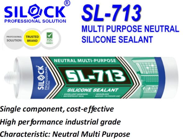 SILOCK NEUTRAL MP SILICONE SEALANT - Sing Brothers Hardware Pte Ltd